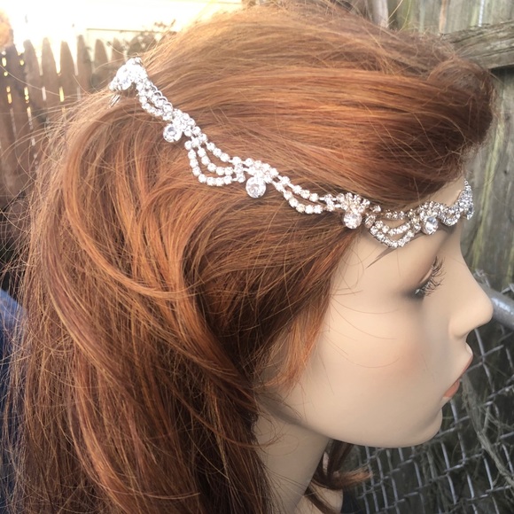 Vintage | Accessories | Vintage Rhinestone Swag Hair Combs | Poshmark